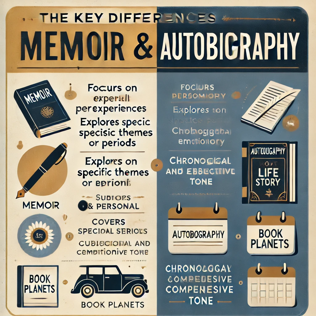The Key Differences Between Memoir And Autobiography